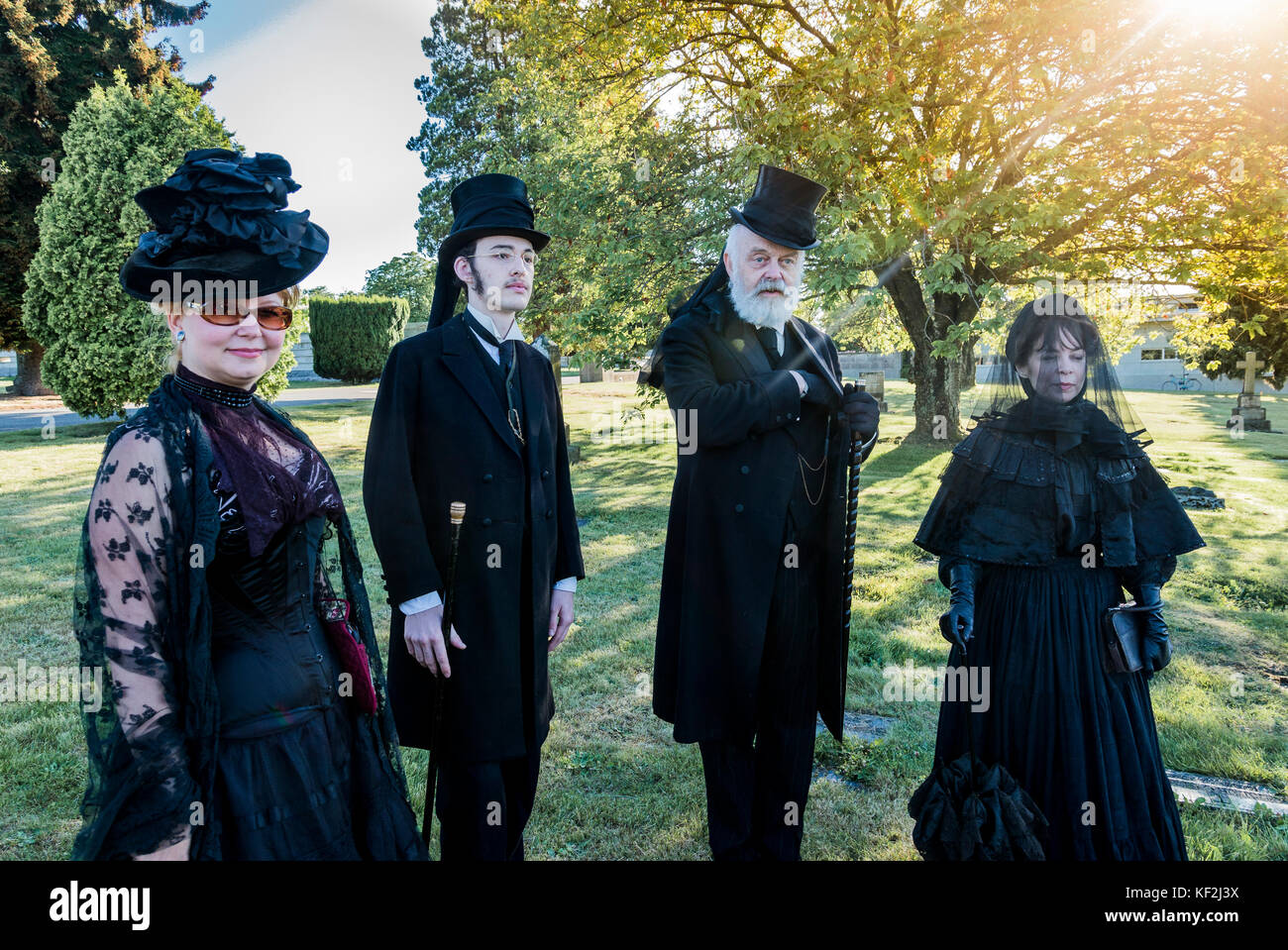 Members of the Society for the Museum of Costume attend Summer Solstice ...