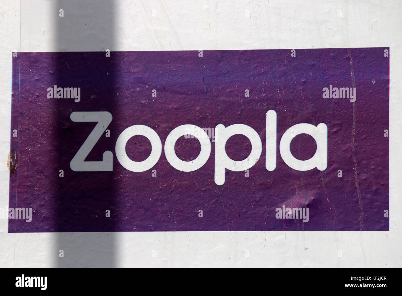 Logo: Markenname/ brand name: Zoopla, Glasgow, Schottland/ Scotland ...