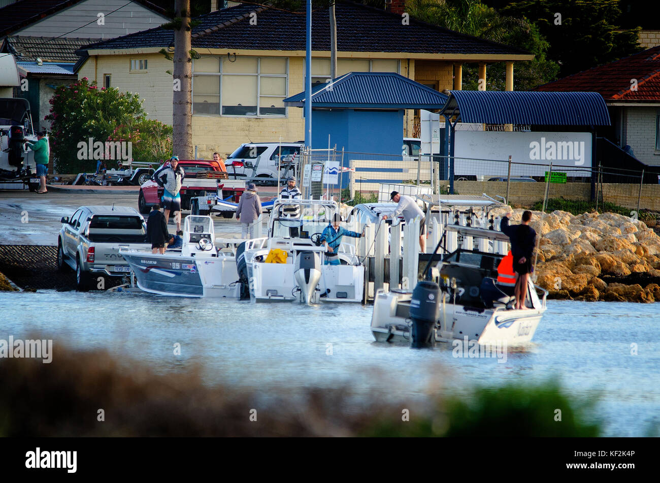 Cray fishing boats western australia hi-res stock photography and ...