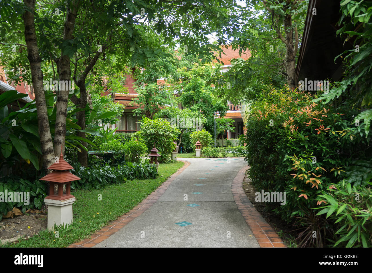 Territory of hotel Samui Buri Beach Resort Stock Photo - Alamy