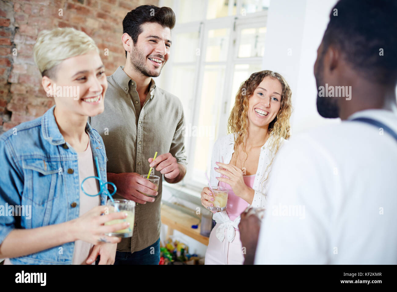 Fun of friends Stock Photo - Alamy