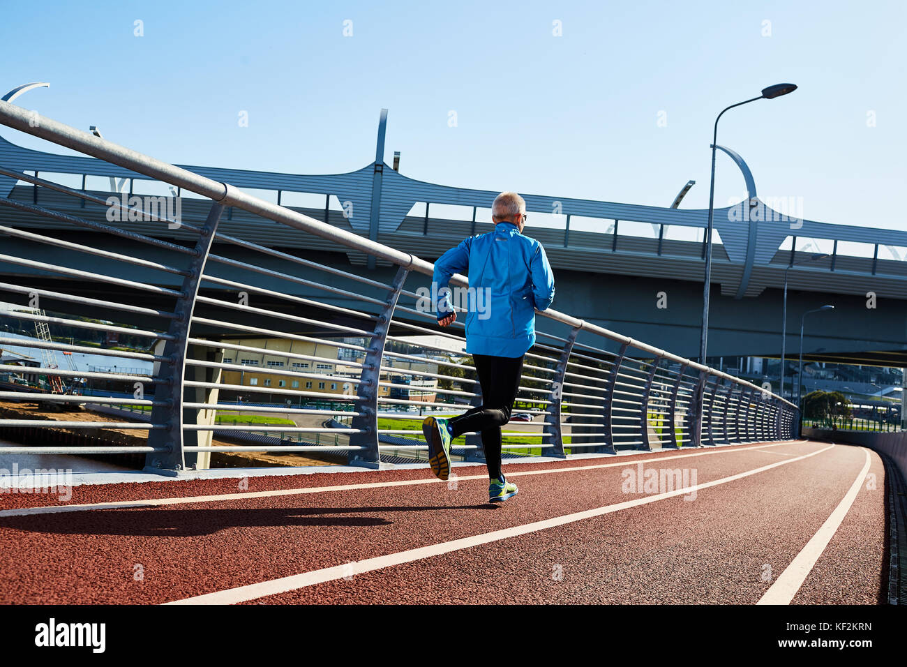 Preparations for Marathon Stock Photo - Alamy