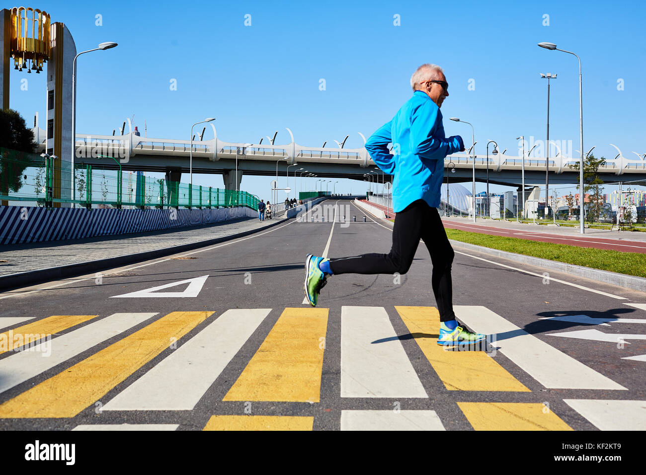 Running Training at Full Speed Stock Photo - Alamy
