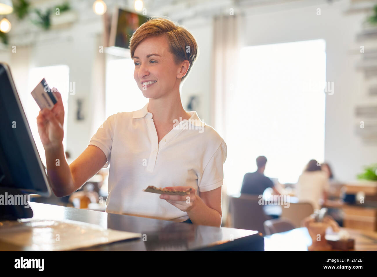 Waitress uniform hi-res stock photography and images - Alamy