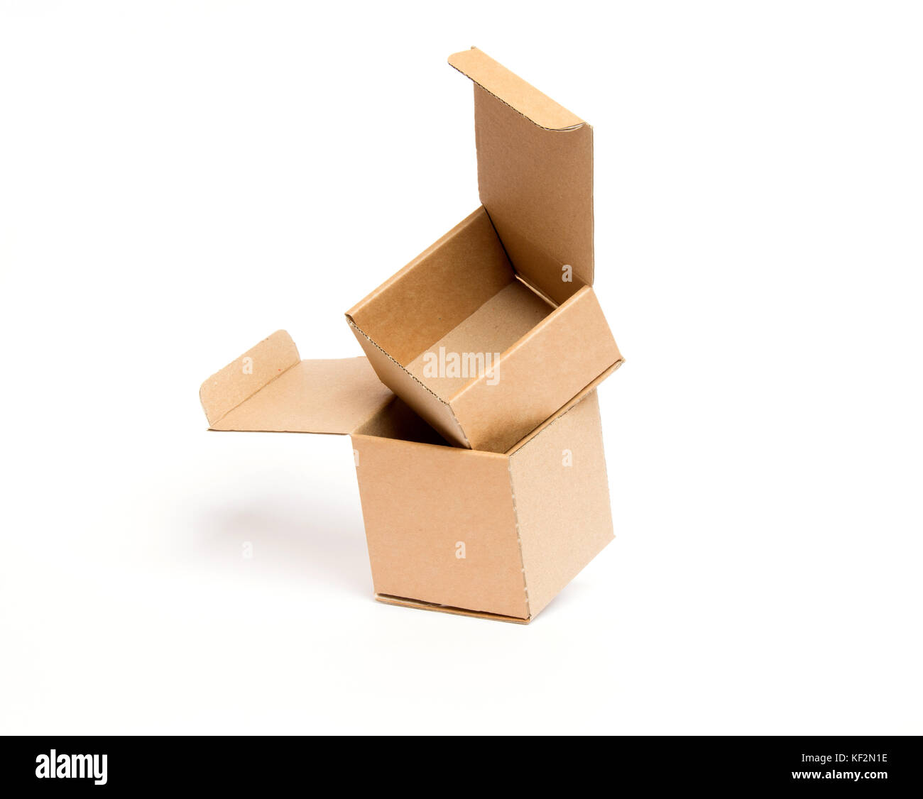 Empty open box Stock Photo - Alamy