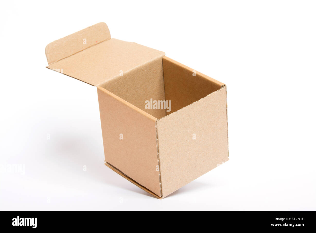 Empty open box Stock Photo - Alamy