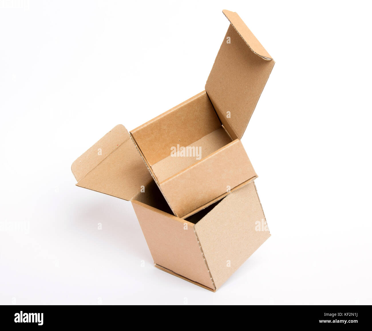 Empty open box Stock Photo - Alamy