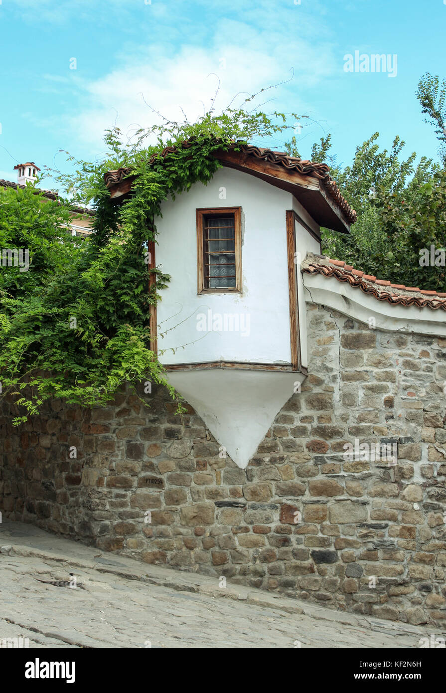 Window in the Old Town of Plovdiv, Bulgaria Stock Photo - Alamy