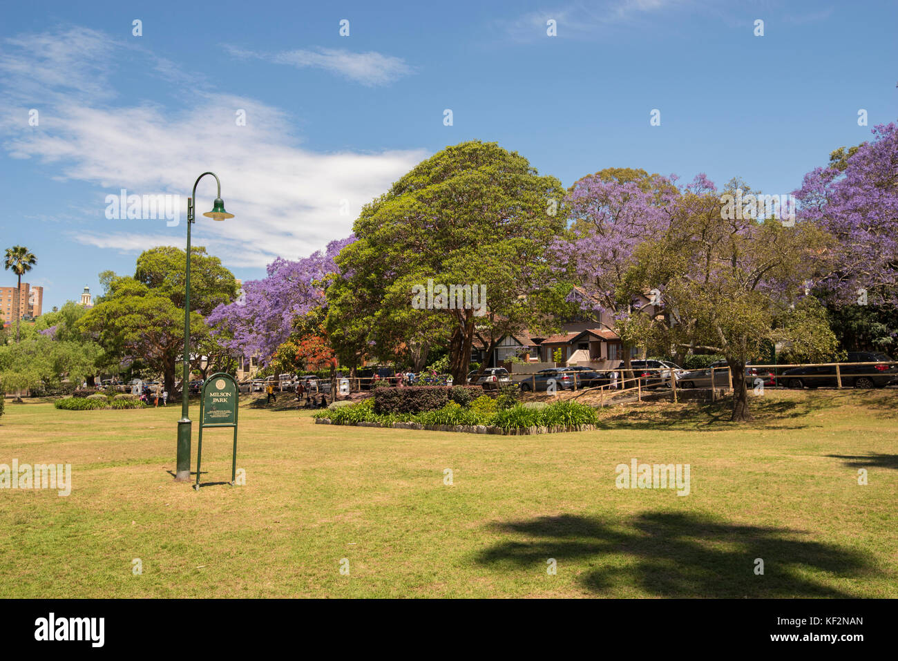Milson Park, North Sydney council, Sydney, NSW, Australia Stock Photo ...