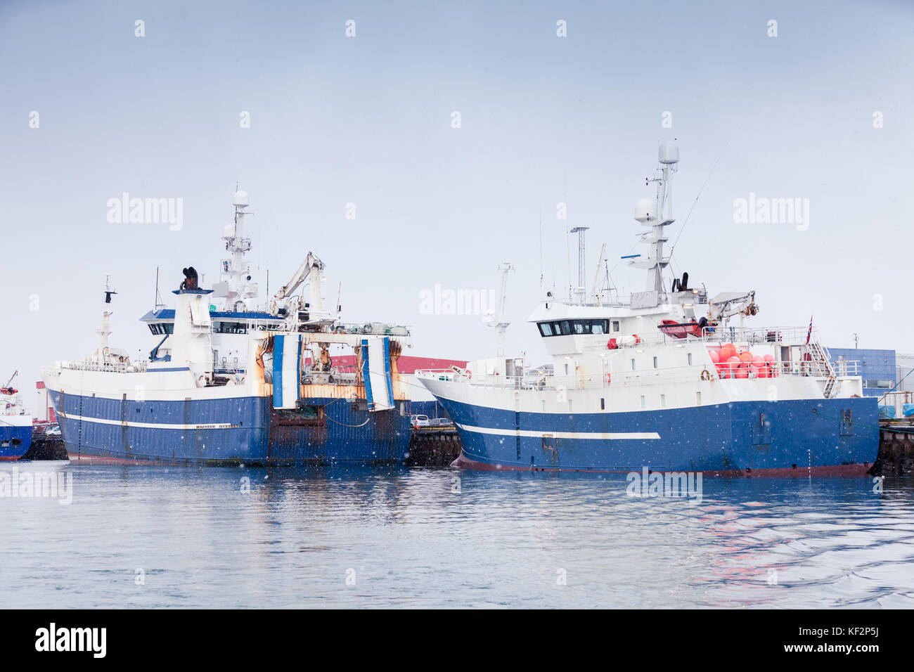 Stern of atlantic trawler hi-res stock photography and images - Alamy