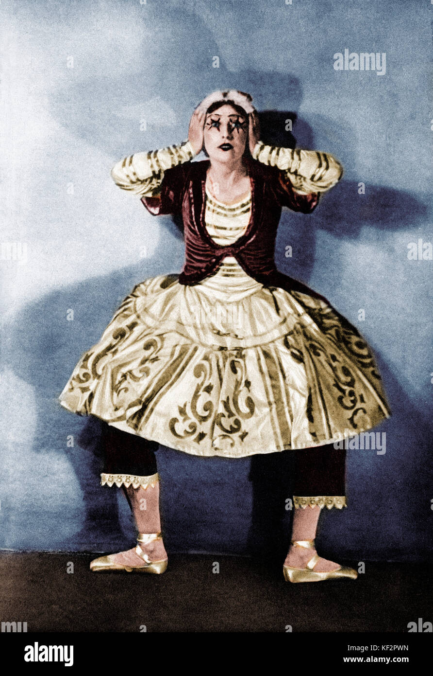 Lydia Sokolova - as the doll in Stravinsky 's Petrouchka. Ballet Russe ...