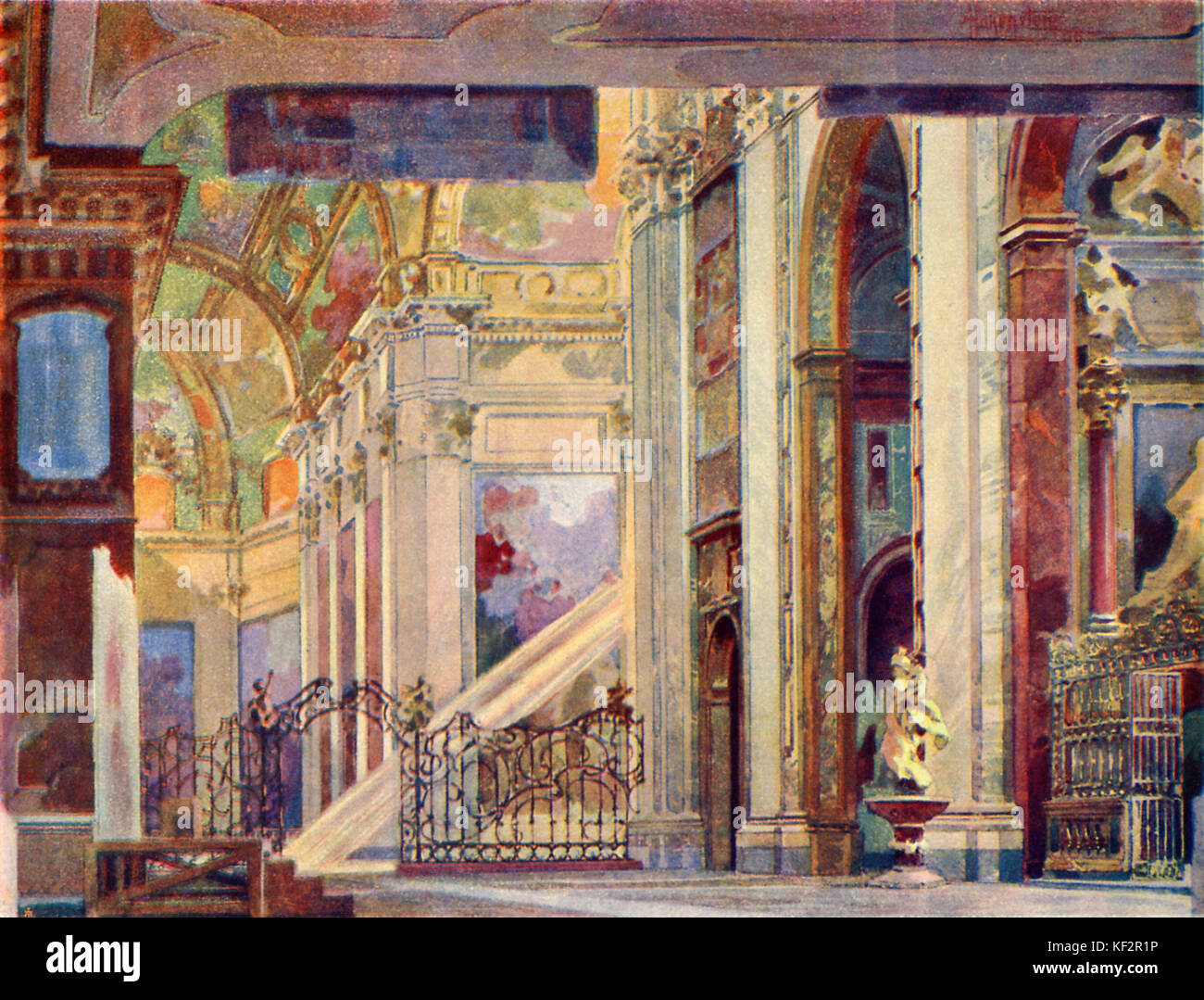 Puccini tosca set hi-res stock photography and images - Alamy