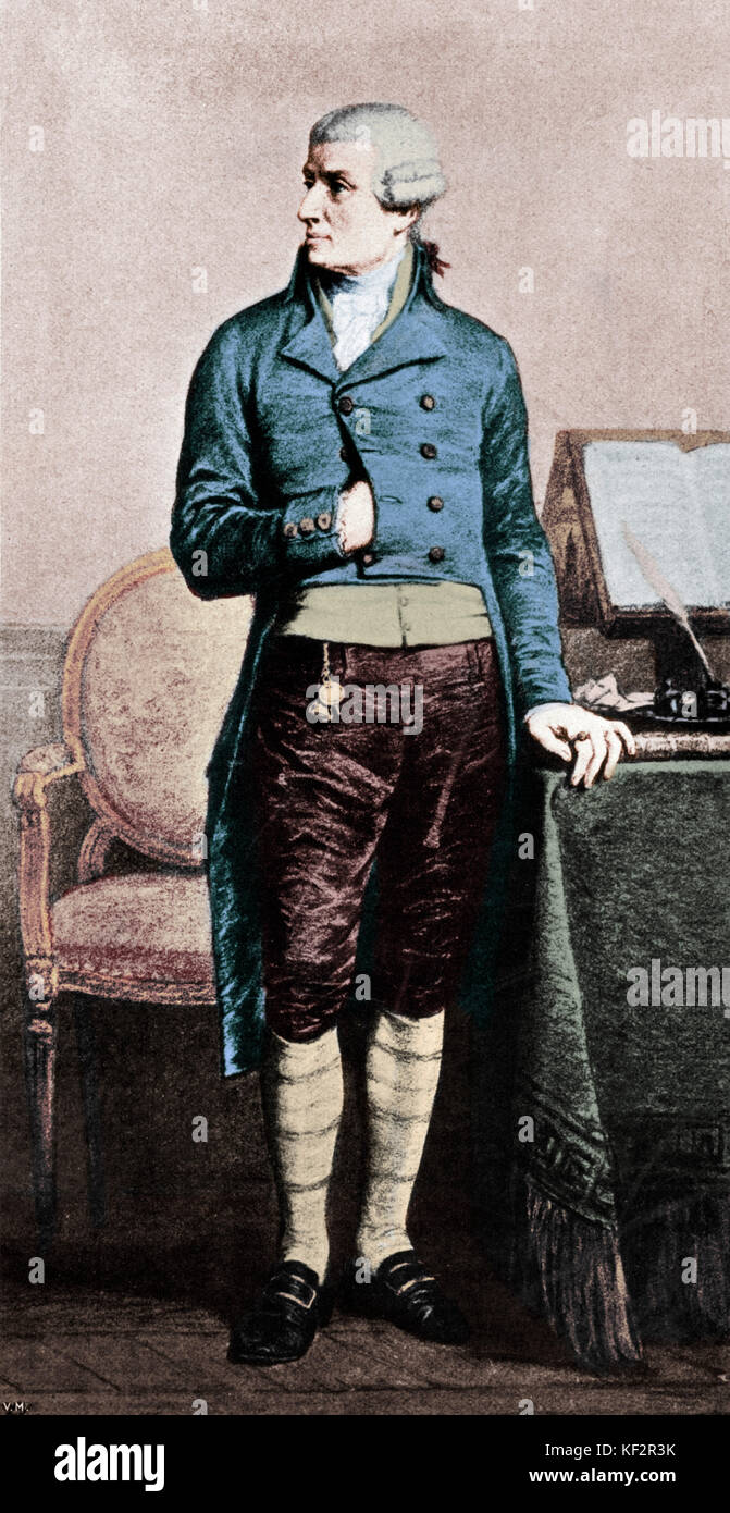 Portrait of franz joseph haydn hi-res stock photography and images - Alamy