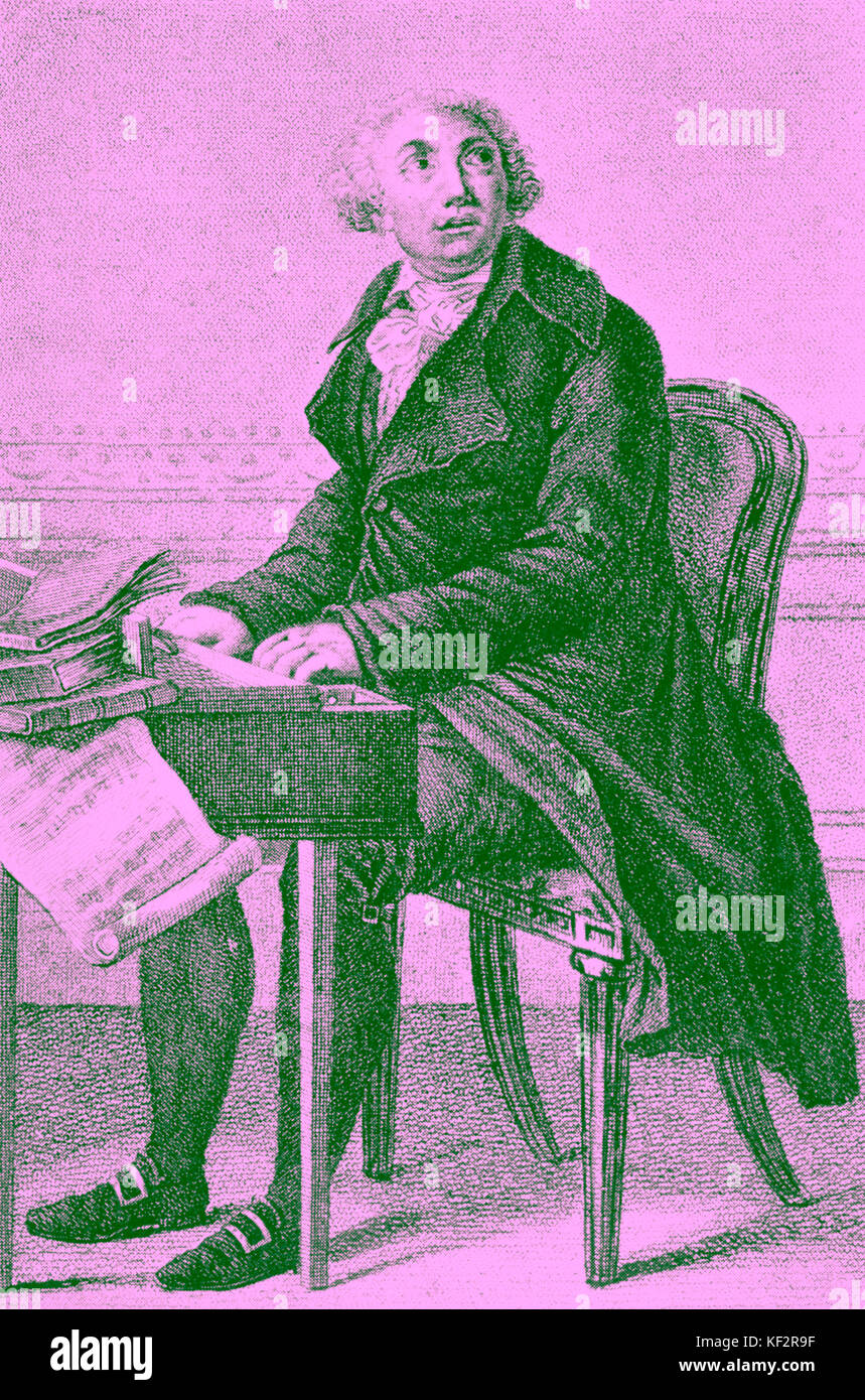 Portrait giovanni paisiello 1740 1816 hi-res stock photography and ...