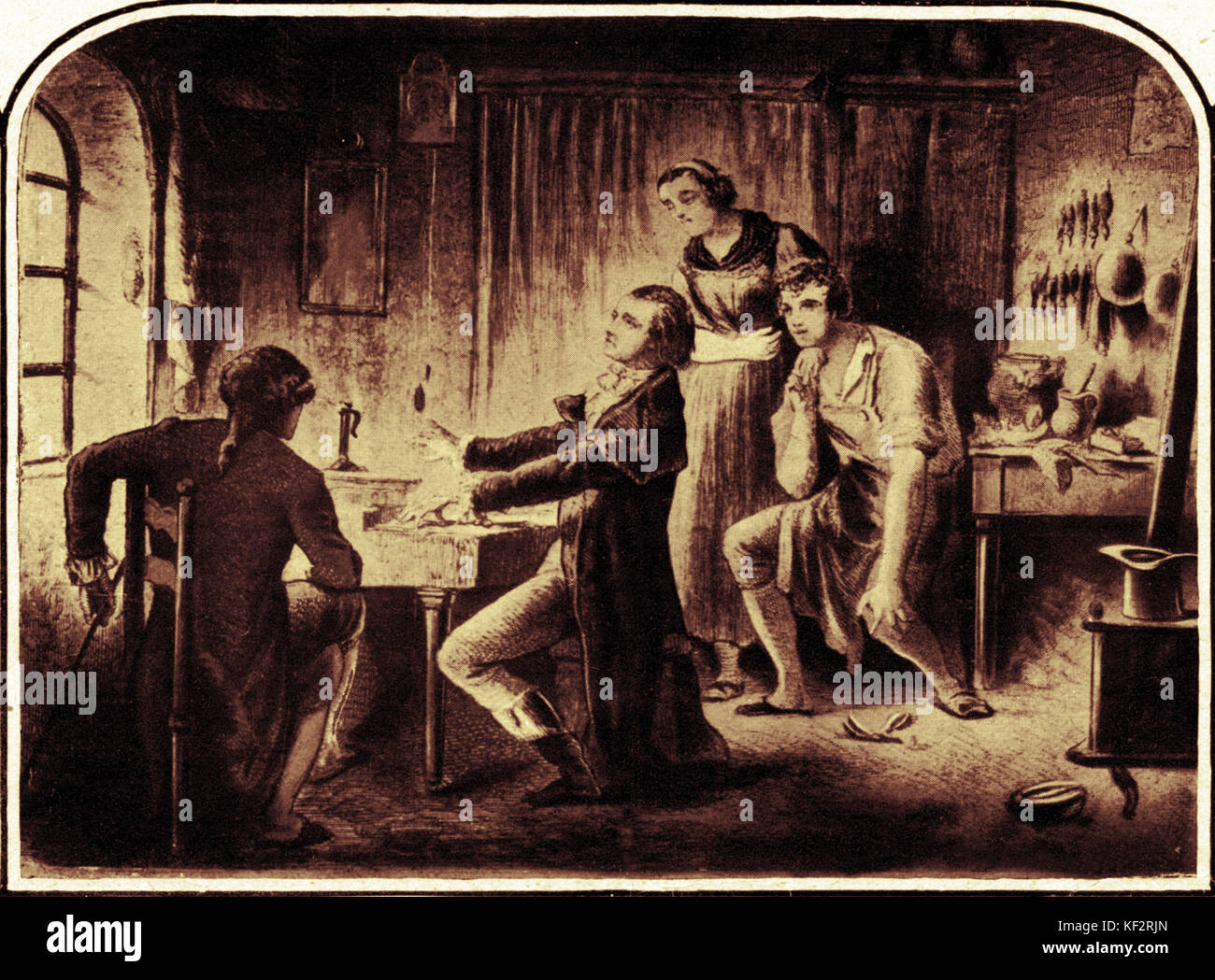 Shoemaker 19th century hi-res stock photography and images - Alamy