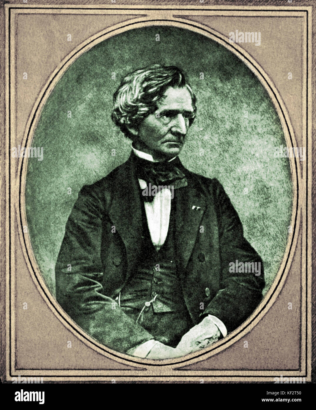 Hector Berlioz portrait 1866. French composer (1803-1869 Stock Photo ...
