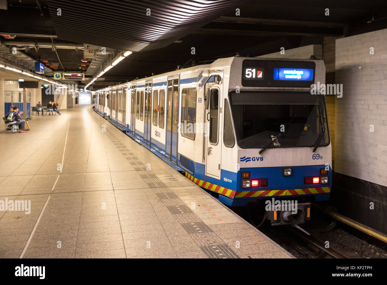 The Metro in Amsterdam, Netherlands Stock Photo - Alamy