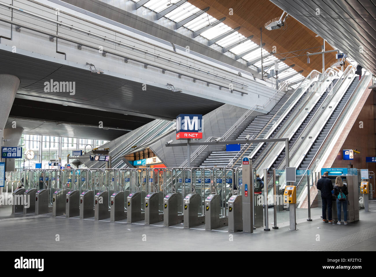 The Metro in Amsterdam, Netherlands Stock Photo - Alamy