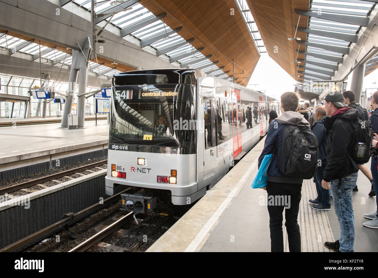 The Metro in Amsterdam, Netherlands Stock Photo - Alamy