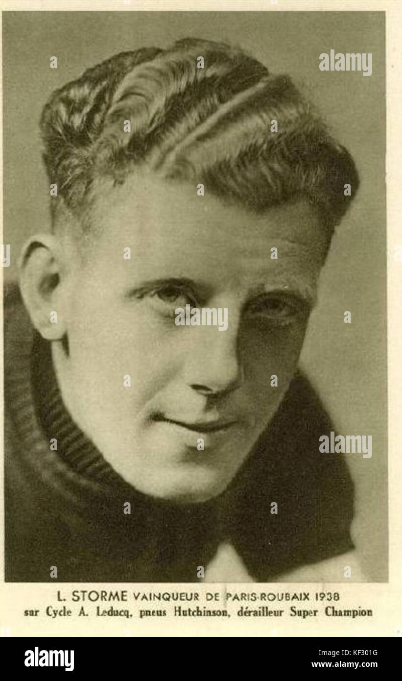 Portrait de Lucien Storme Stock Photo - Alamy