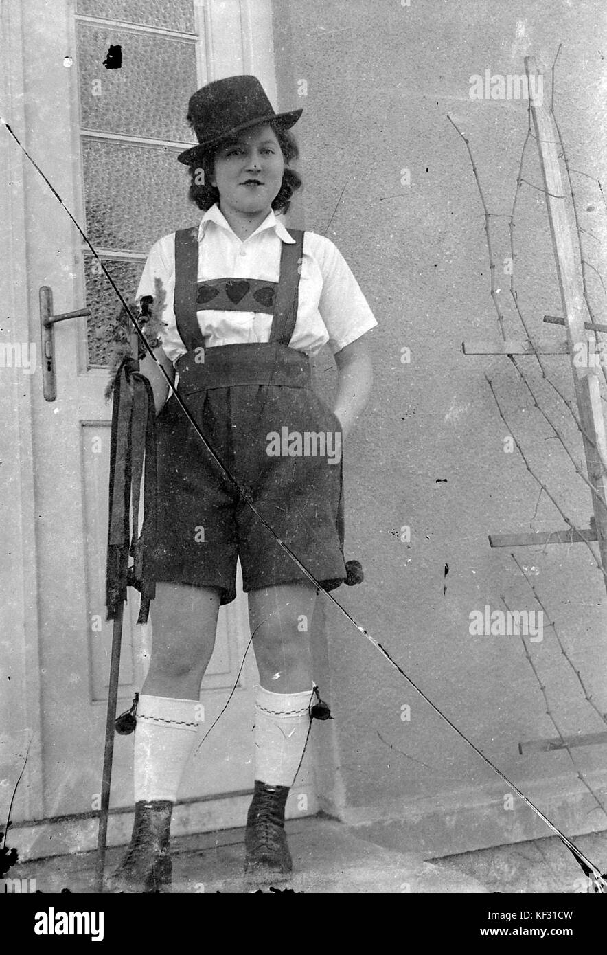 Period costume woman Black and White Stock Photos & Images - Alamy