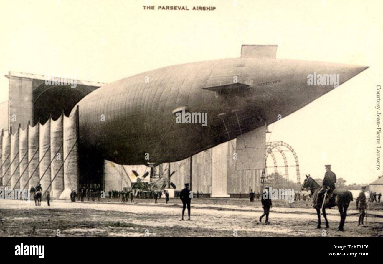 The Parseval PL 18 was a German airship from 1913, used during World ...