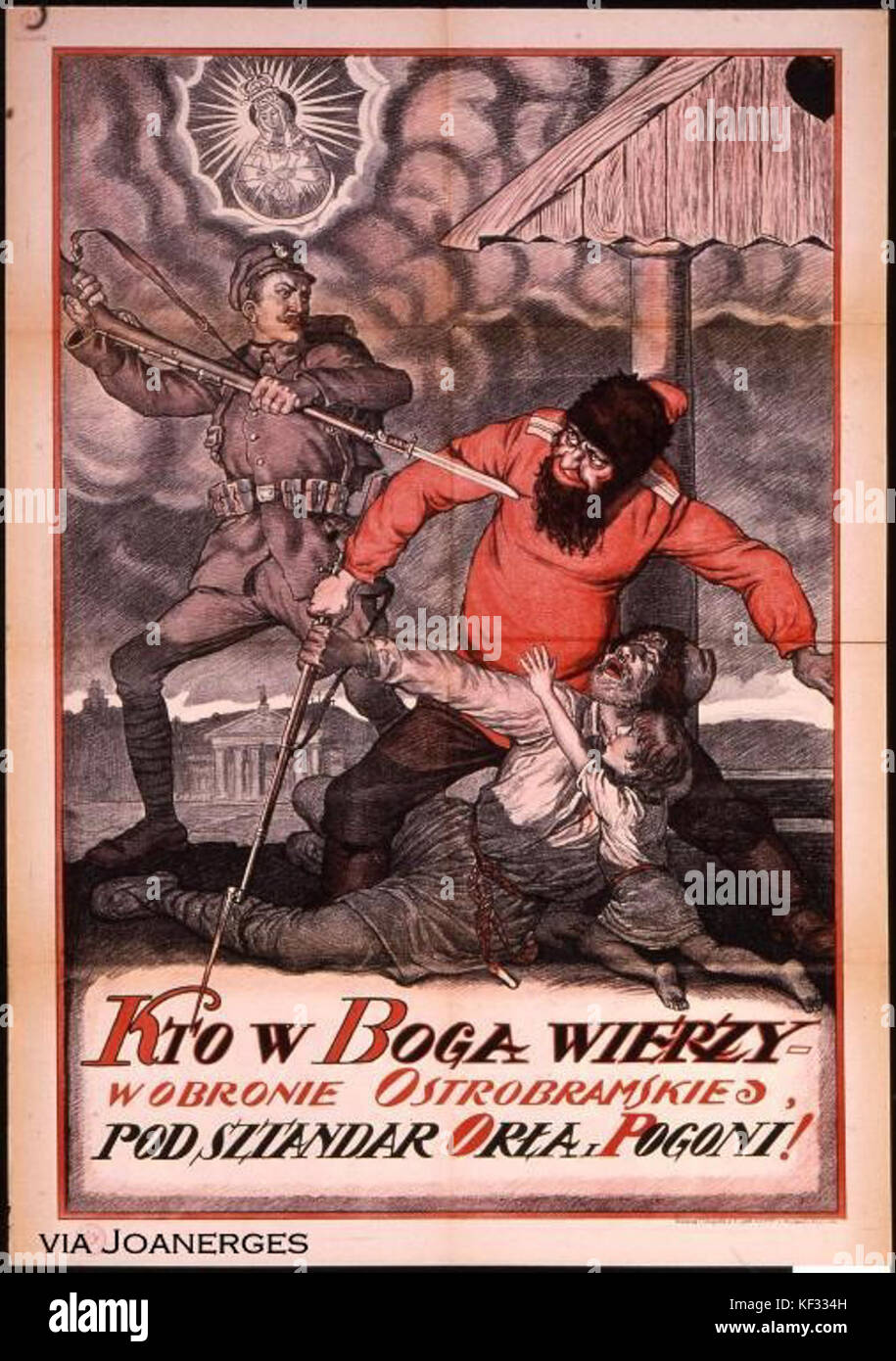 Polish soviet propaganda poster 8 Stock Photo - Alamy