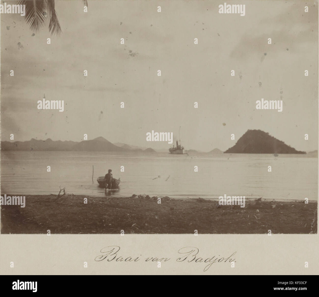 UvA Artis 300.032 Siboga Baai van Badjo (Badjoh Stock Photo - Alamy