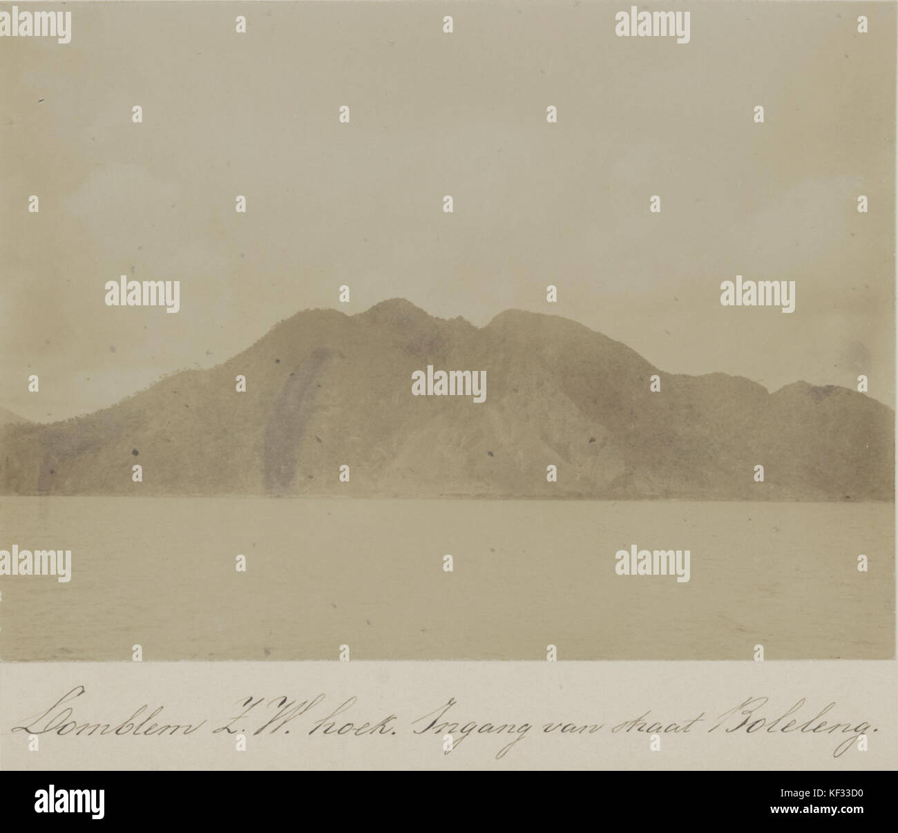 UvA Artis 300.045 Siboga Lomblem (Lomblen Stock Photo - Alamy