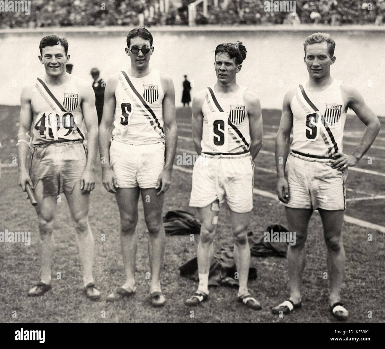 Ray Barbuti, Emerson Spencer, Fred Alderman, George Baird 1928 Stock ...