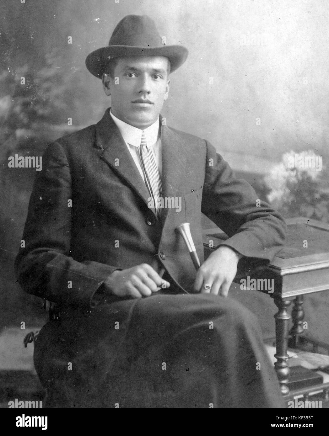 Studio portrait man Black and White Stock Photos & Images - Alamy