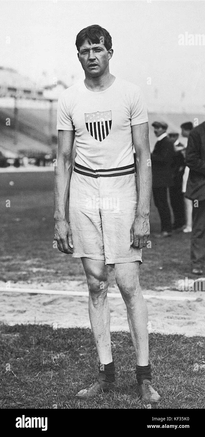 Ray Ewry 1908 Stock Photo - Alamy