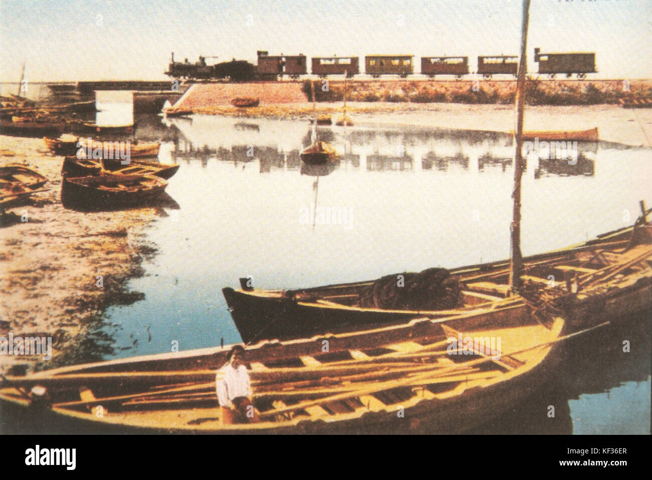 S. Francisco Railway Bridge Faro Stock Photo - Alamy