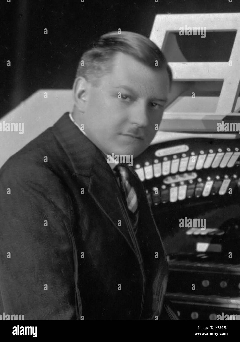 Reginald Foort (1932 Stock Photo - Alamy