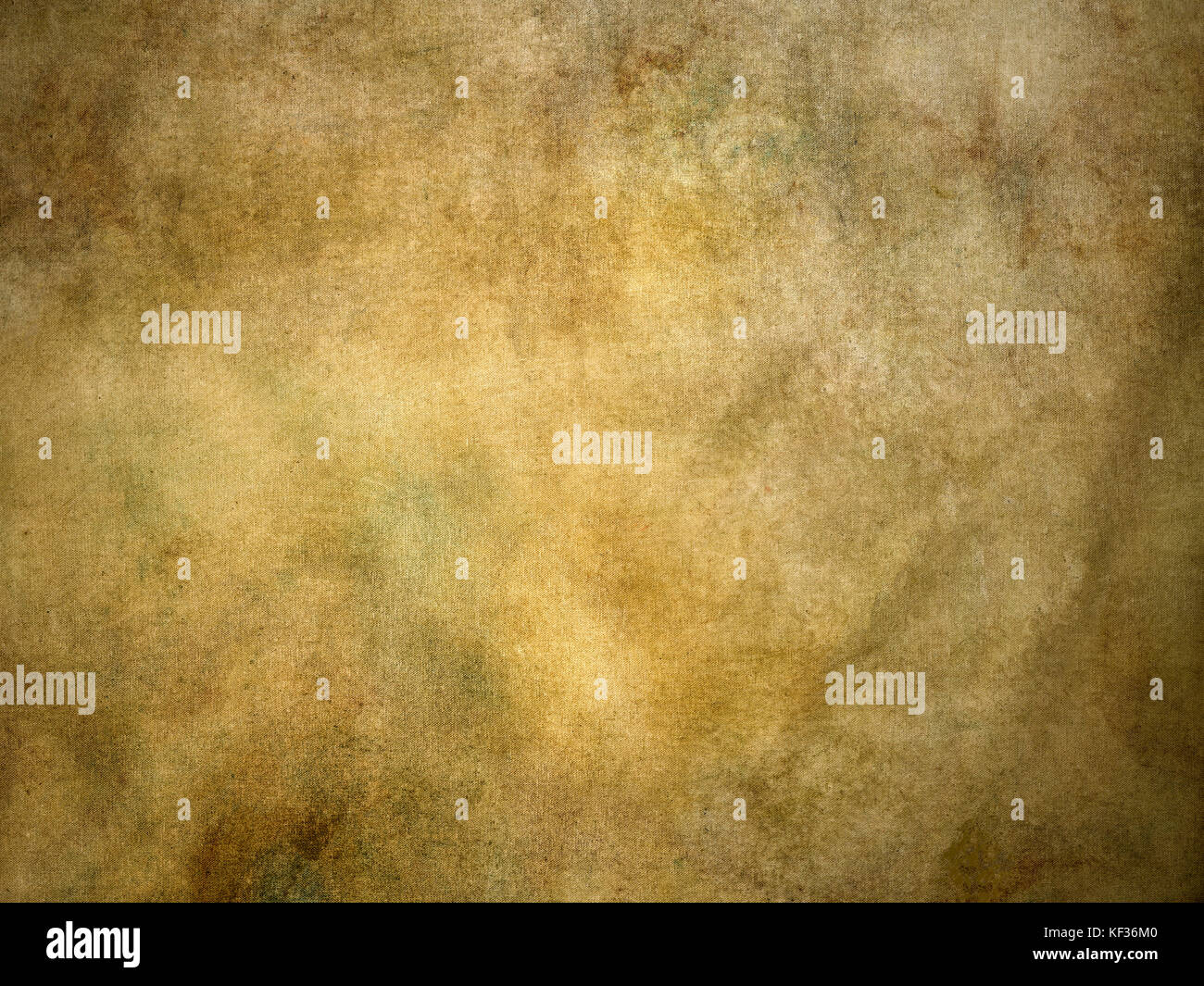 Warm rich tan vintage canvas background with stains and pigments Stock ...