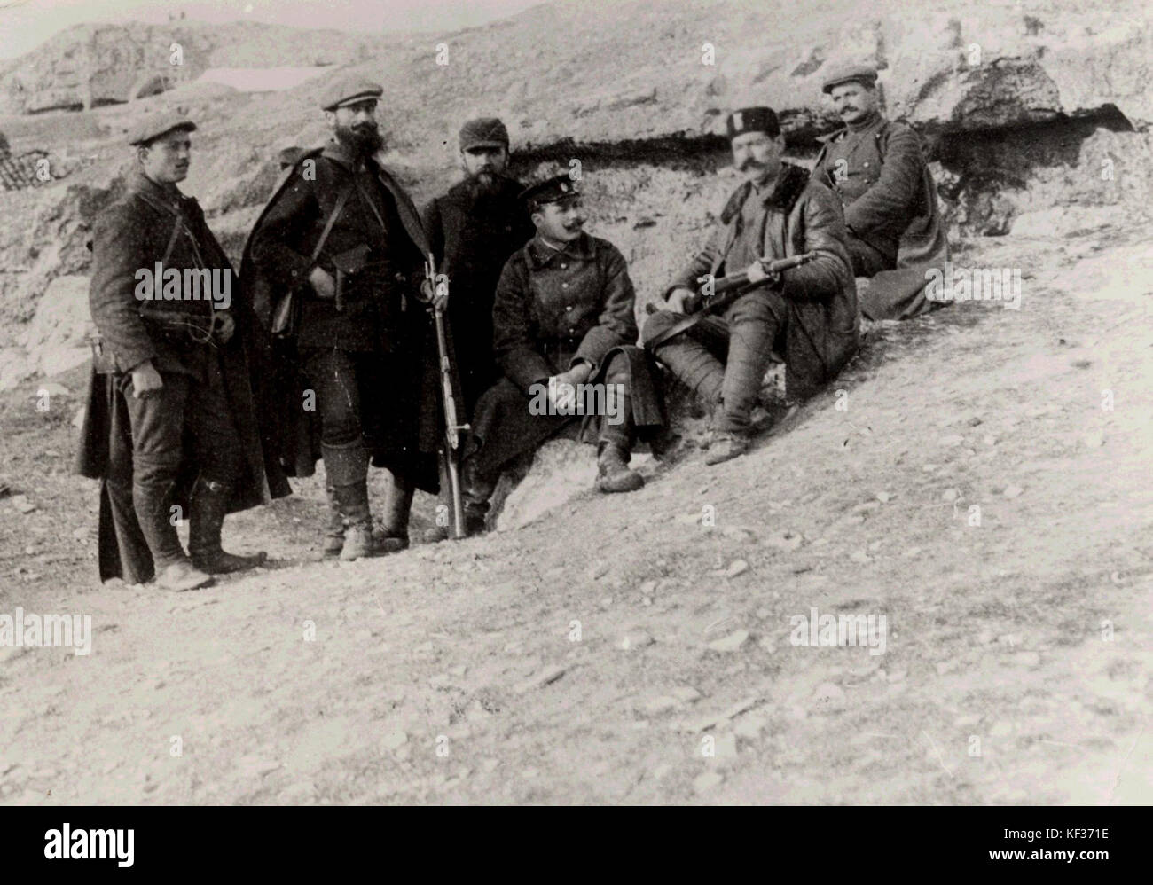 Todor Alexandrov Hristo Matov, Georgi Monchev, Vlade Slankov, Nikola ...