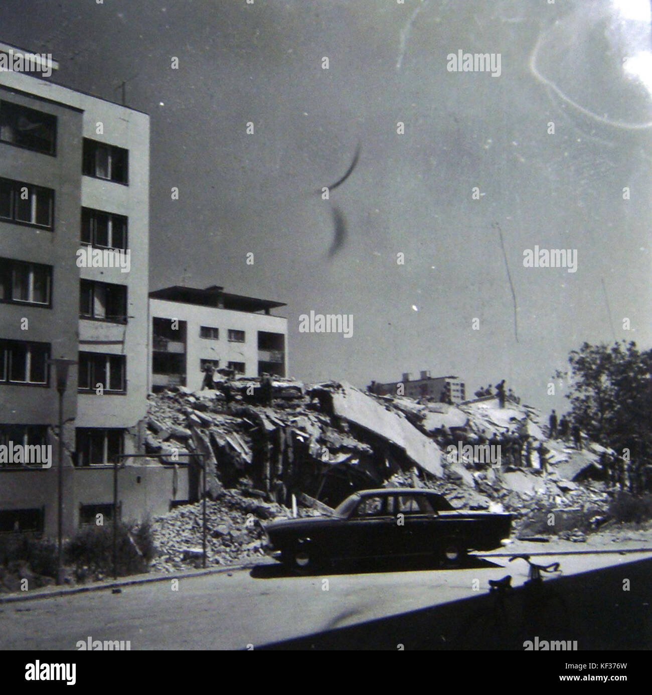 Zgrada vo Karpos II Stock Photo - Alamy