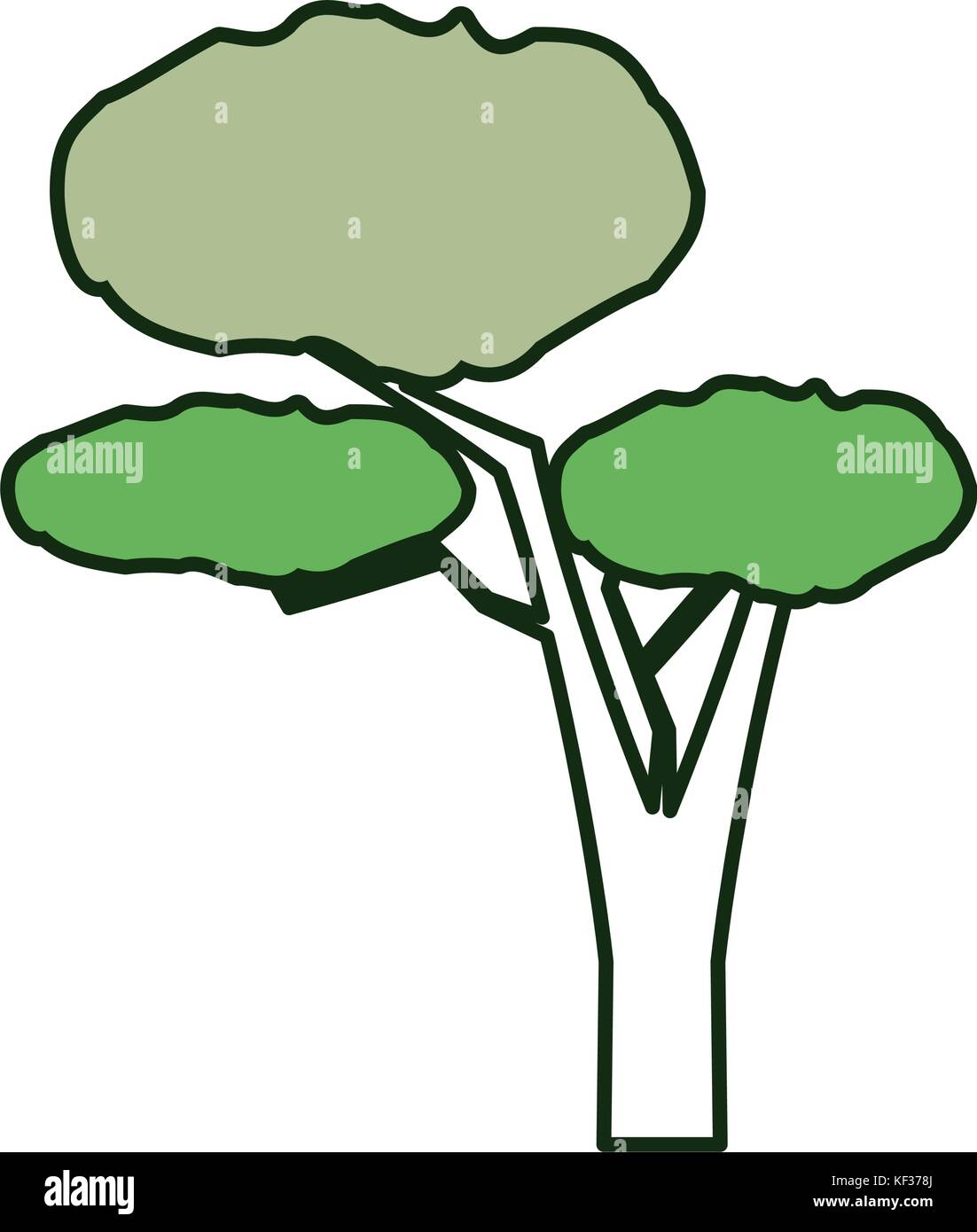 tree vector illustration Stock Vector Image & Art - Alamy