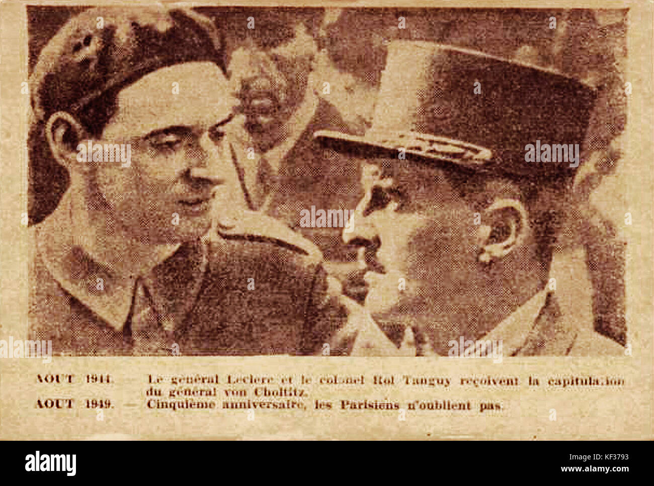 Rol Tanguy et Leclerc Stock Photo - Alamy