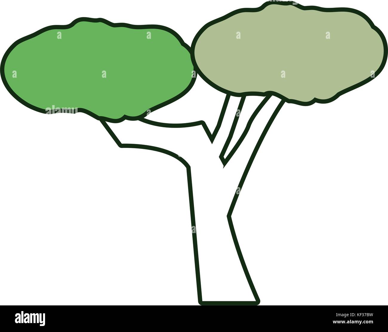 tree vector illustration Stock Vector Image & Art - Alamy