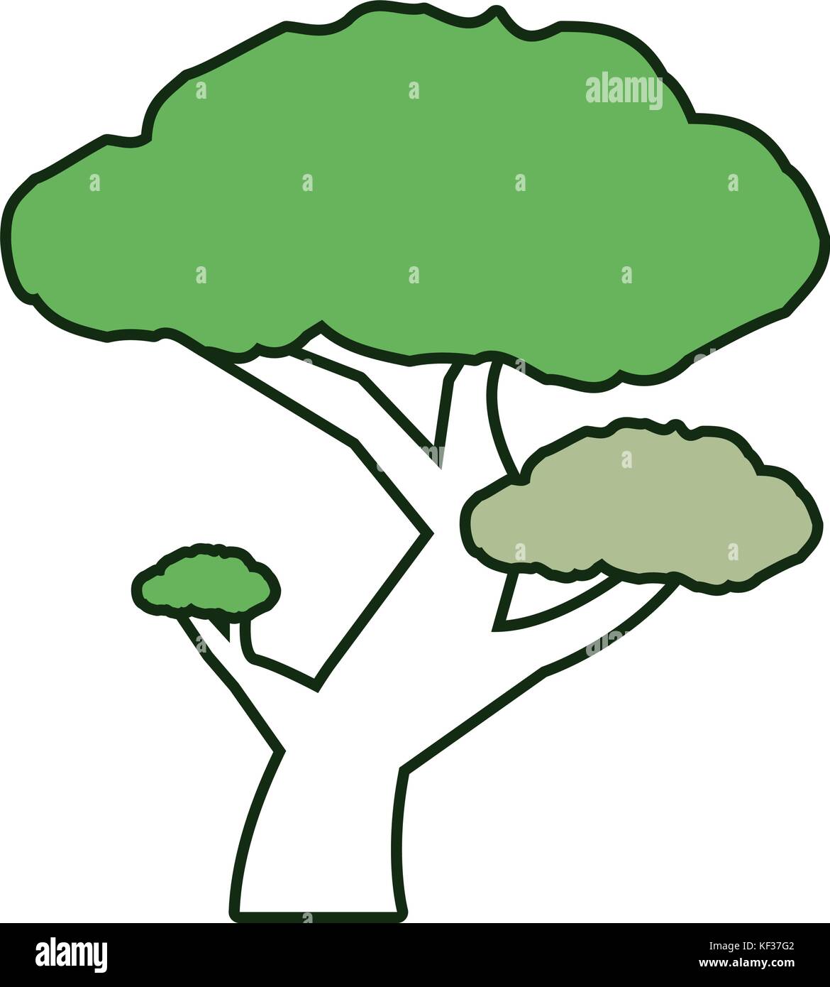 tree vector illustration Stock Vector Image & Art - Alamy