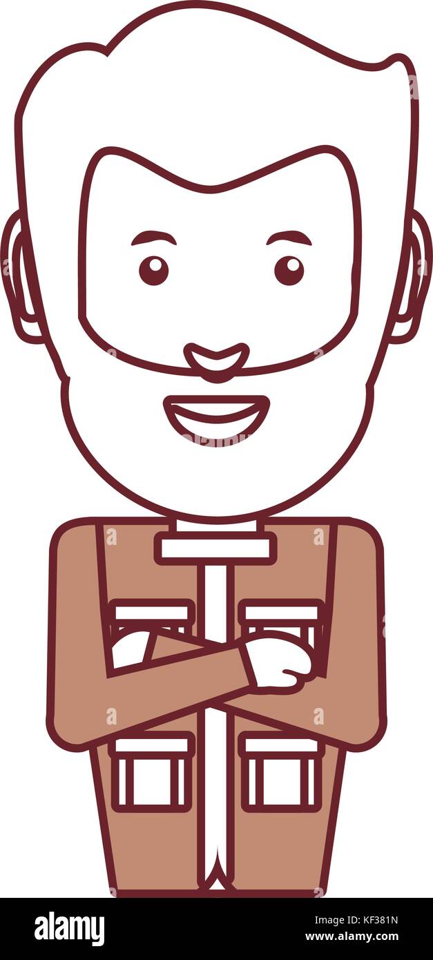 safari man vector illustration Stock Vector Image & Art - Alamy