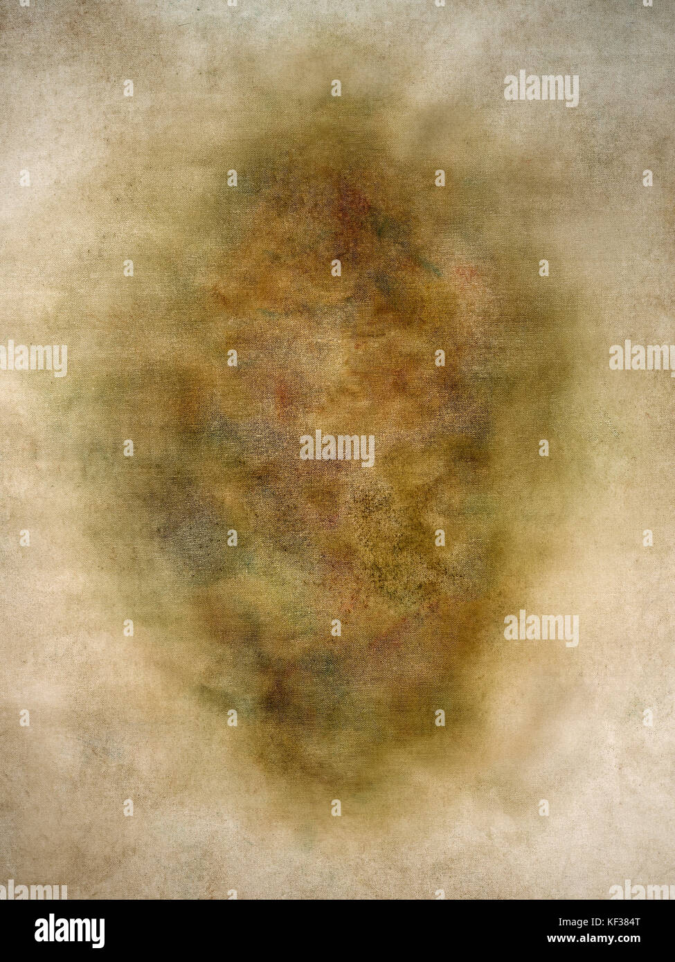 Warm rich tan vintage canvas background with stains and pigments Stock ...