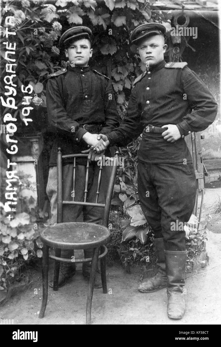 This image portrays a Soviet soldier, likely captured during the period ...