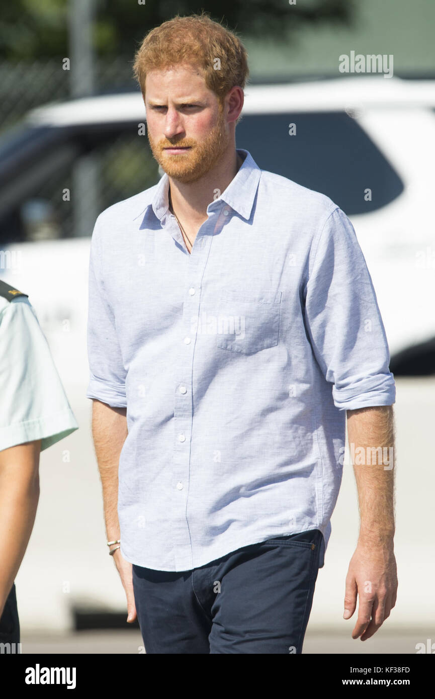 Prince Harry attends Jaguar Land Rover Driving Challenge in Toronto ...