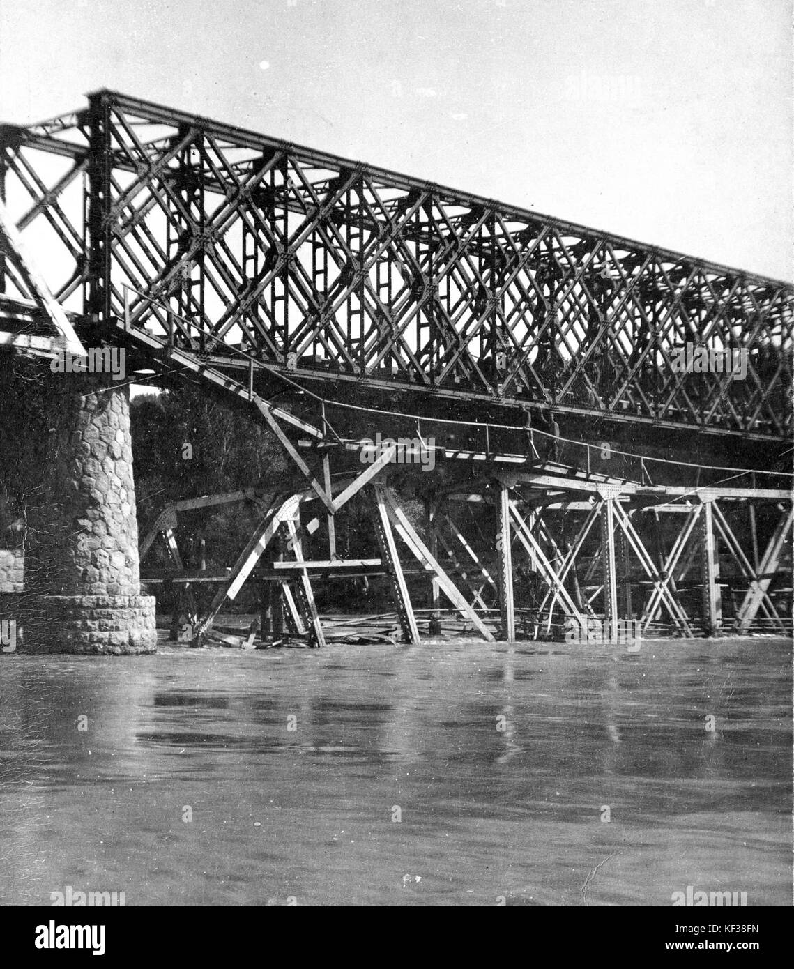 Broken Railroad Bridge