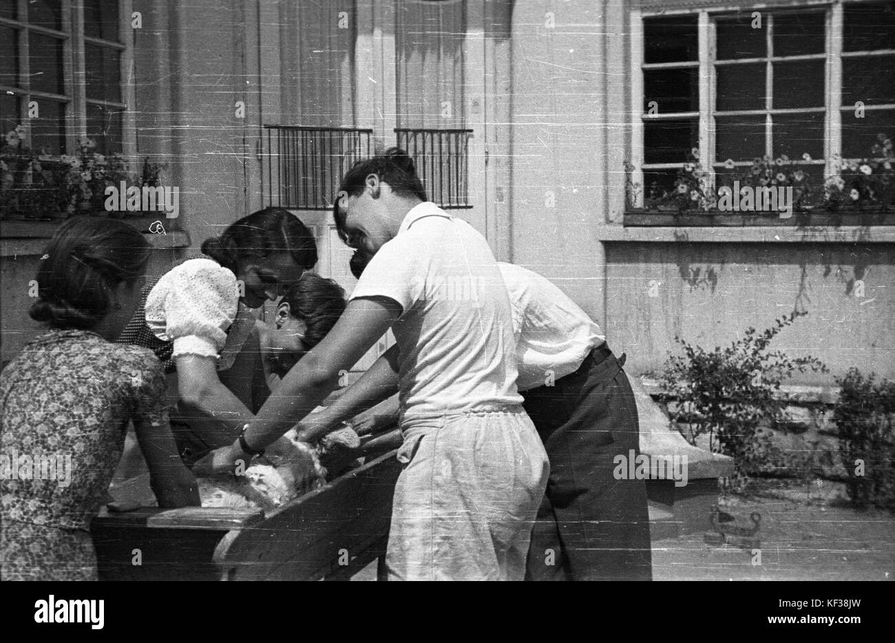 Cultural washing Black and White Stock Photos & Images - Alamy