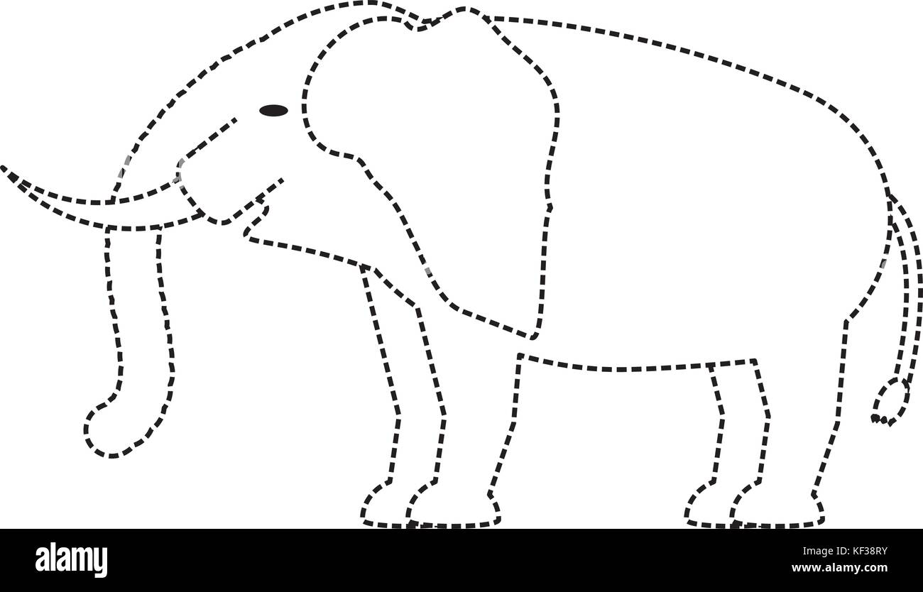 elephant vector illustration Stock Vector Image & Art - Alamy