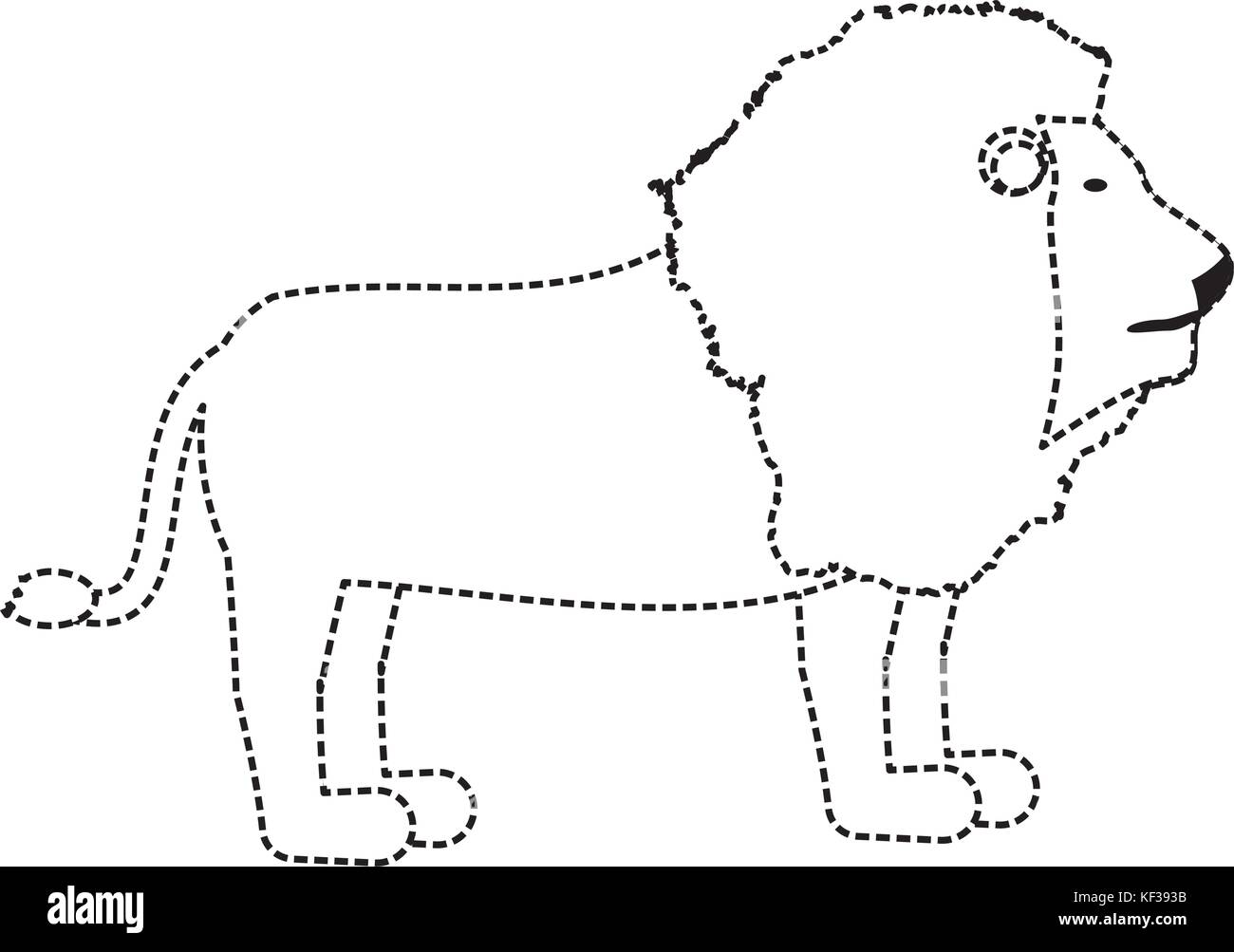 lion vector illustration Stock Vector Image & Art - Alamy