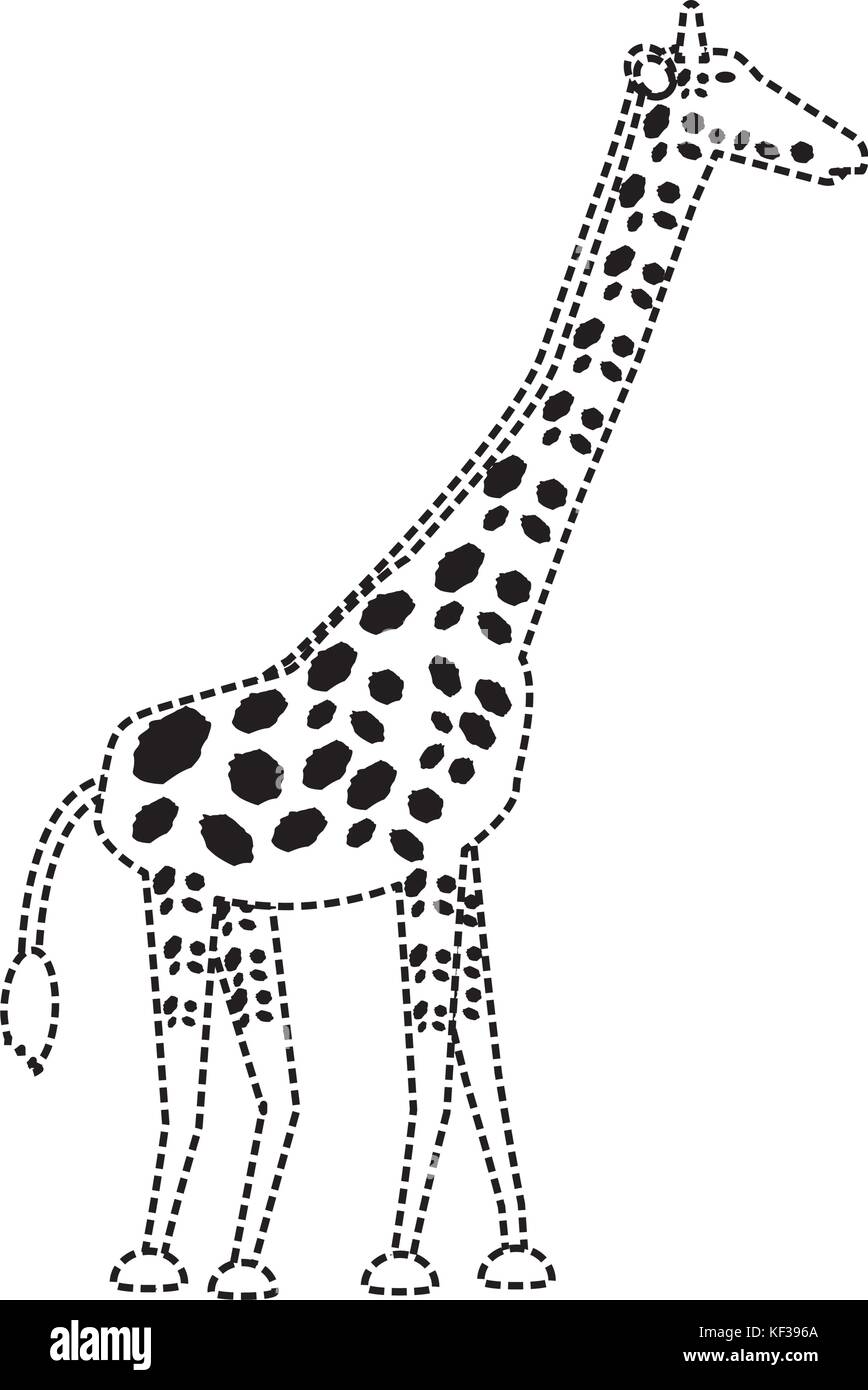 giraffe vector illustration Stock Vector Image & Art - Alamy